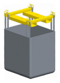 Bulk Container Fork Lift Lifting Beam